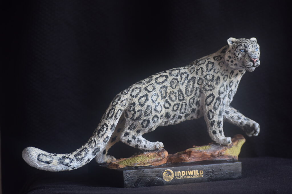 Snow leopard by Indiwild, 1 of the best Wildlife Sculpture ...
